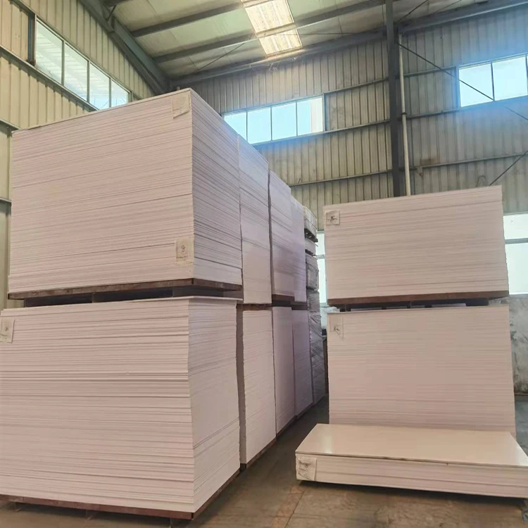 5mm 8mm 10mm White Plastic Rigid Foam Sheets PVC Forex Board