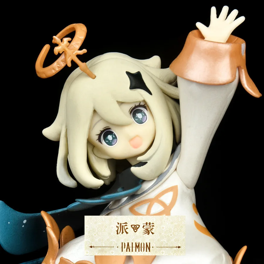 14cm Pvc Genshin Impact Paimon Anime Figure Cute Figurine Manga ...