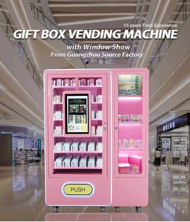 XYZ Gift/toy Pusher Touch Screen Vending Machine - 21.5 Inch