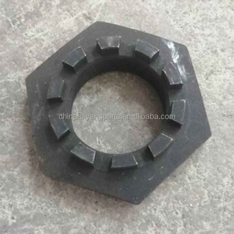 Sinotruk Howo Truck Axle Spares Parts - Front Axle Hub Nut WG4095415012