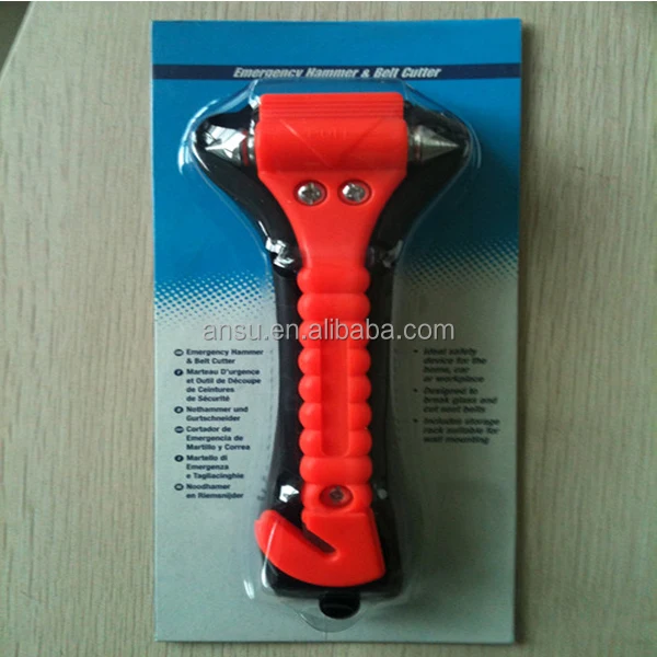 Bus Emergency Life Safety Fire Hammer - Break Glass CE