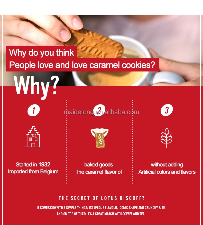 380g Lotus Biscoff Caramel Flavor Biscuits Cookies Crunchy Spread For ...