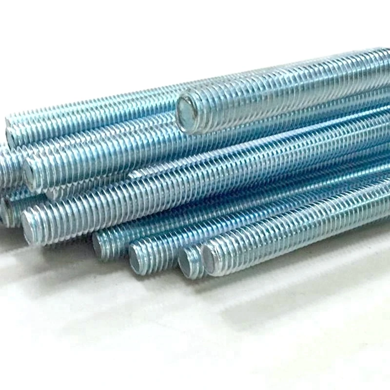 Carbon Steel DIN 975 Zinc Plated Threaded Rods for Industry