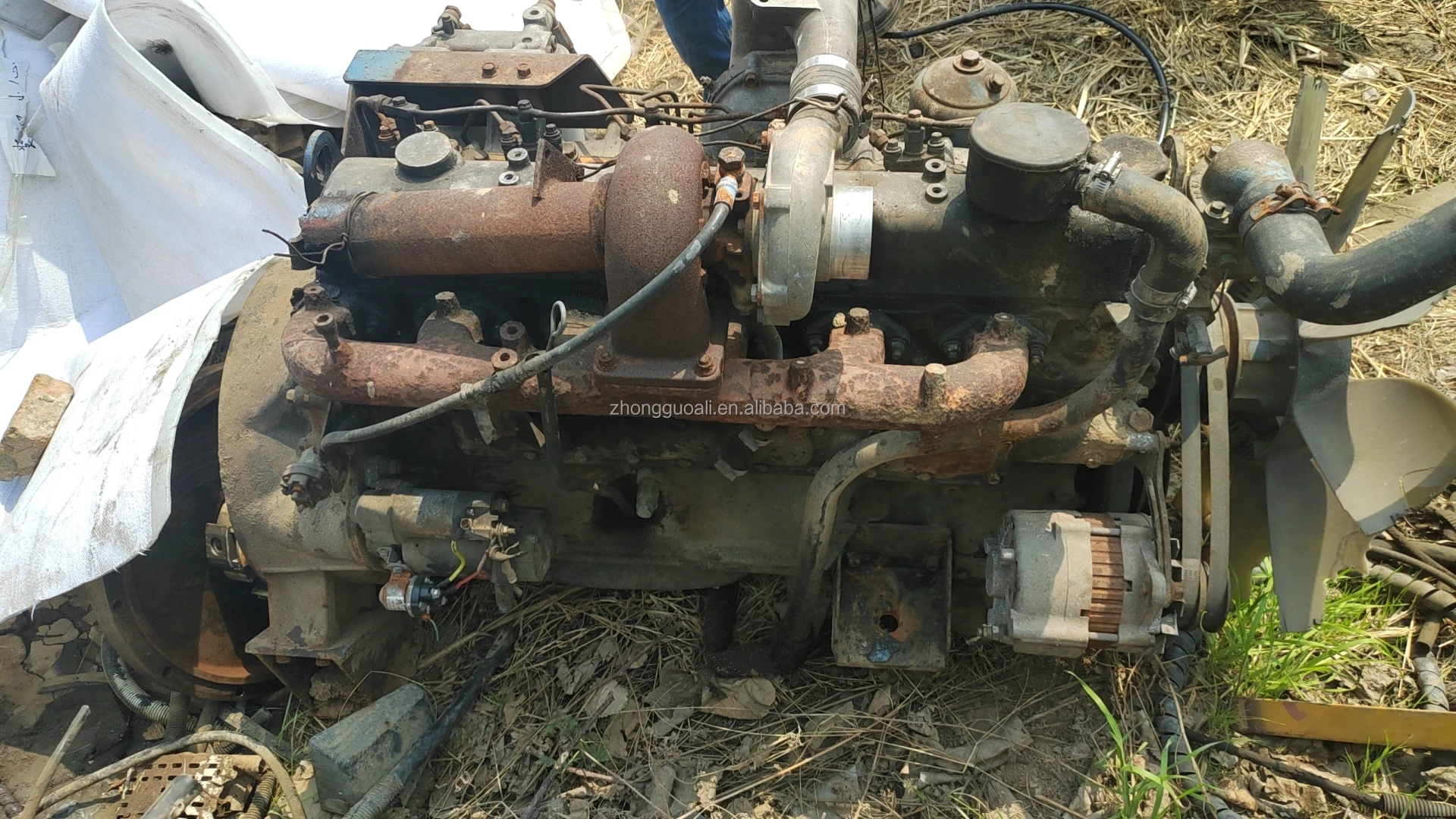 Original Used 6d16 Complete Diesel Engine Assy For Sk350-6 - Buy Low ...