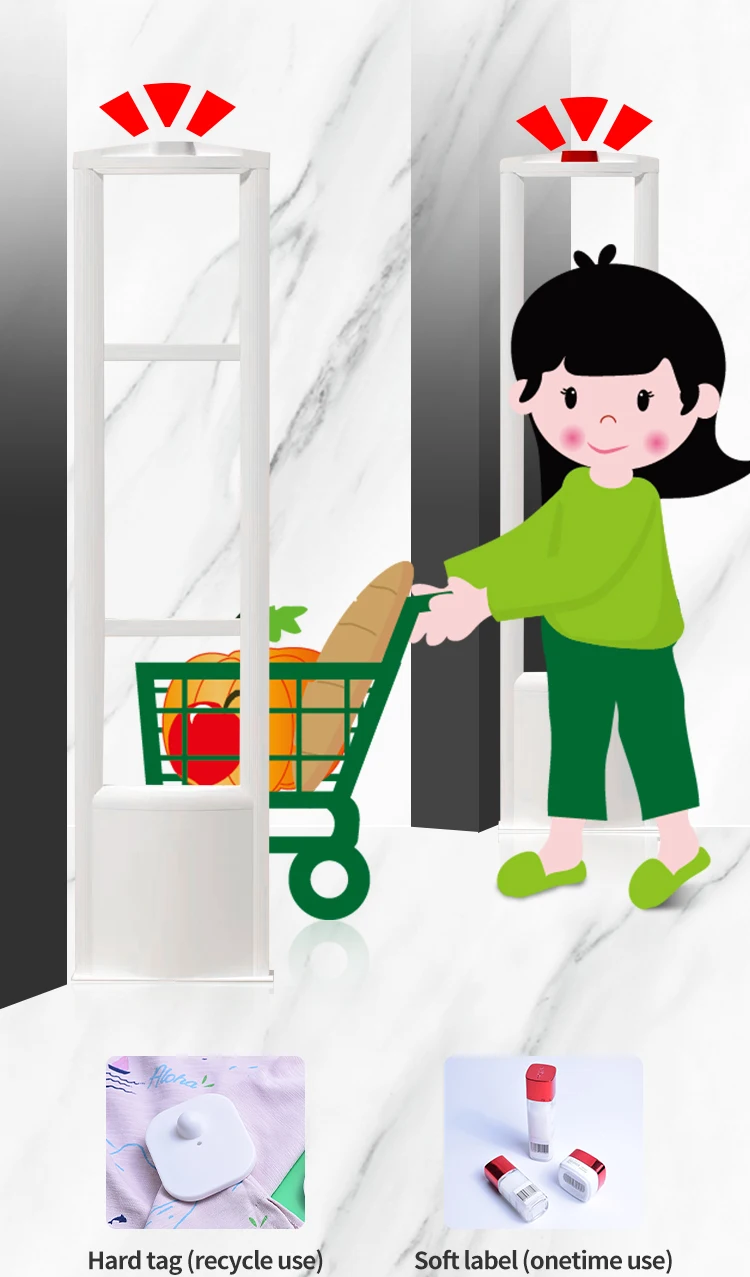 XUNMA Clothing Stores and Supermarket Anti-Theft System