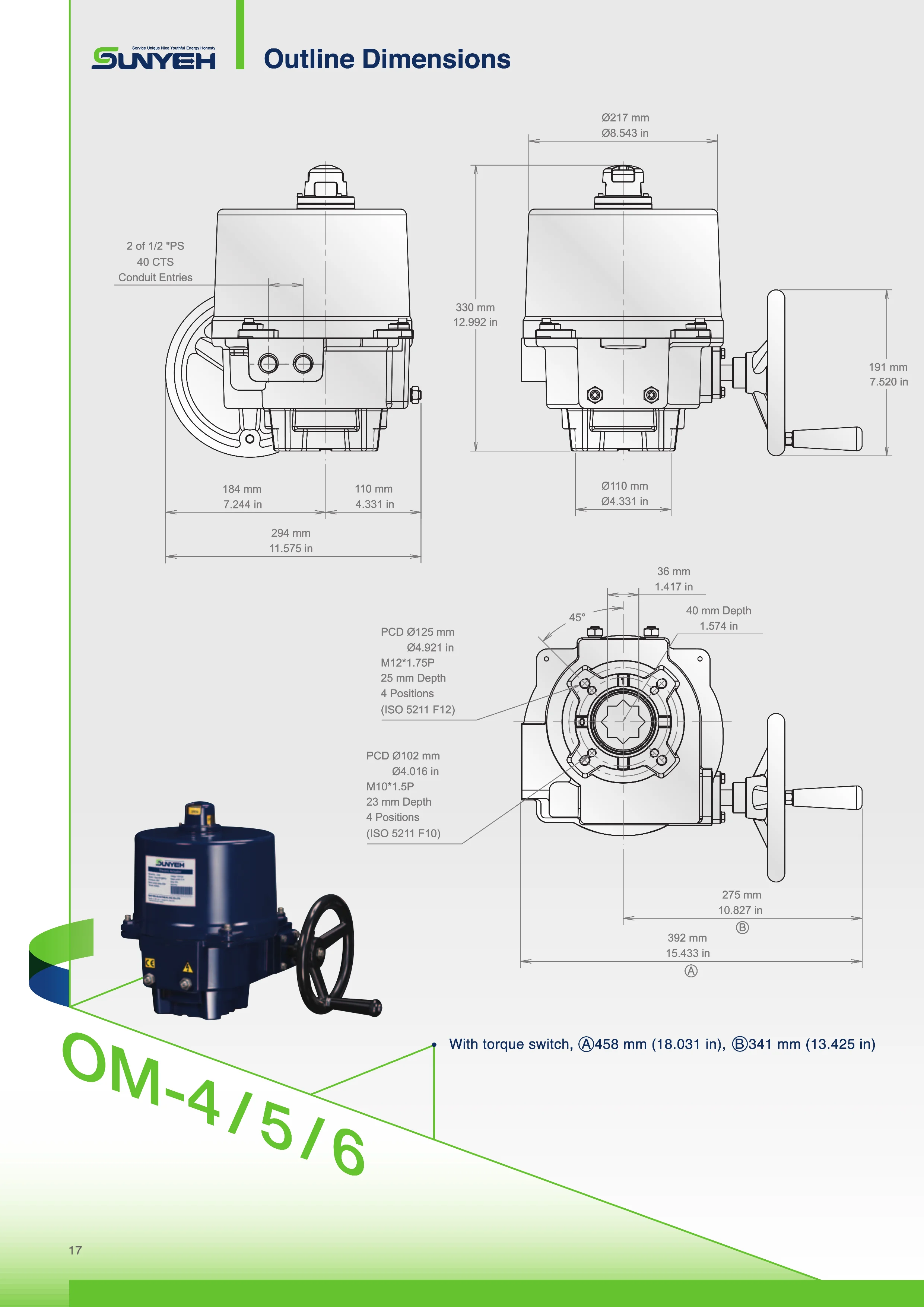 Electrical Actuator - OEM Motorized Control Valve for Industrial Use