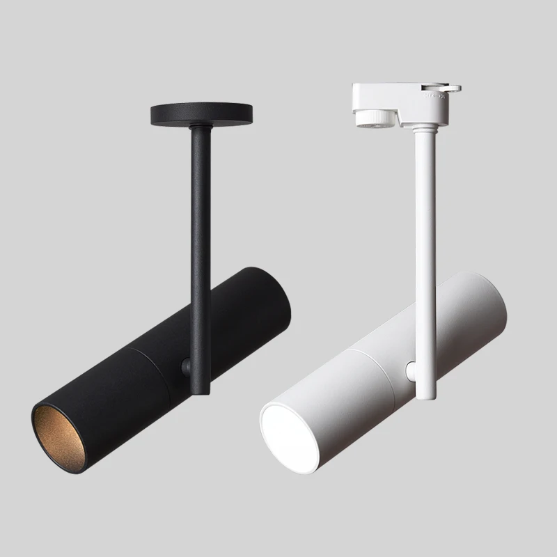 Contemporary Indoor Track Rail Lighting System - GU10 LED