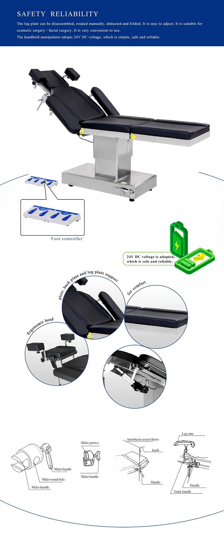 Oper Delivery Tables Surgical Operating Medic Bed Medical General ...