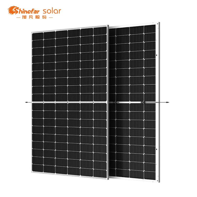 Frameless Solar Panels 400w 415w Bifacial Bipv All Black 10bb Solar ...
