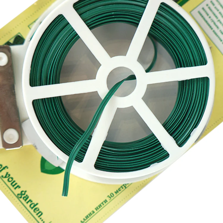 Garden Twist Tie Wire with Cutter Garden Ties Plant Support Tree Shrub ...