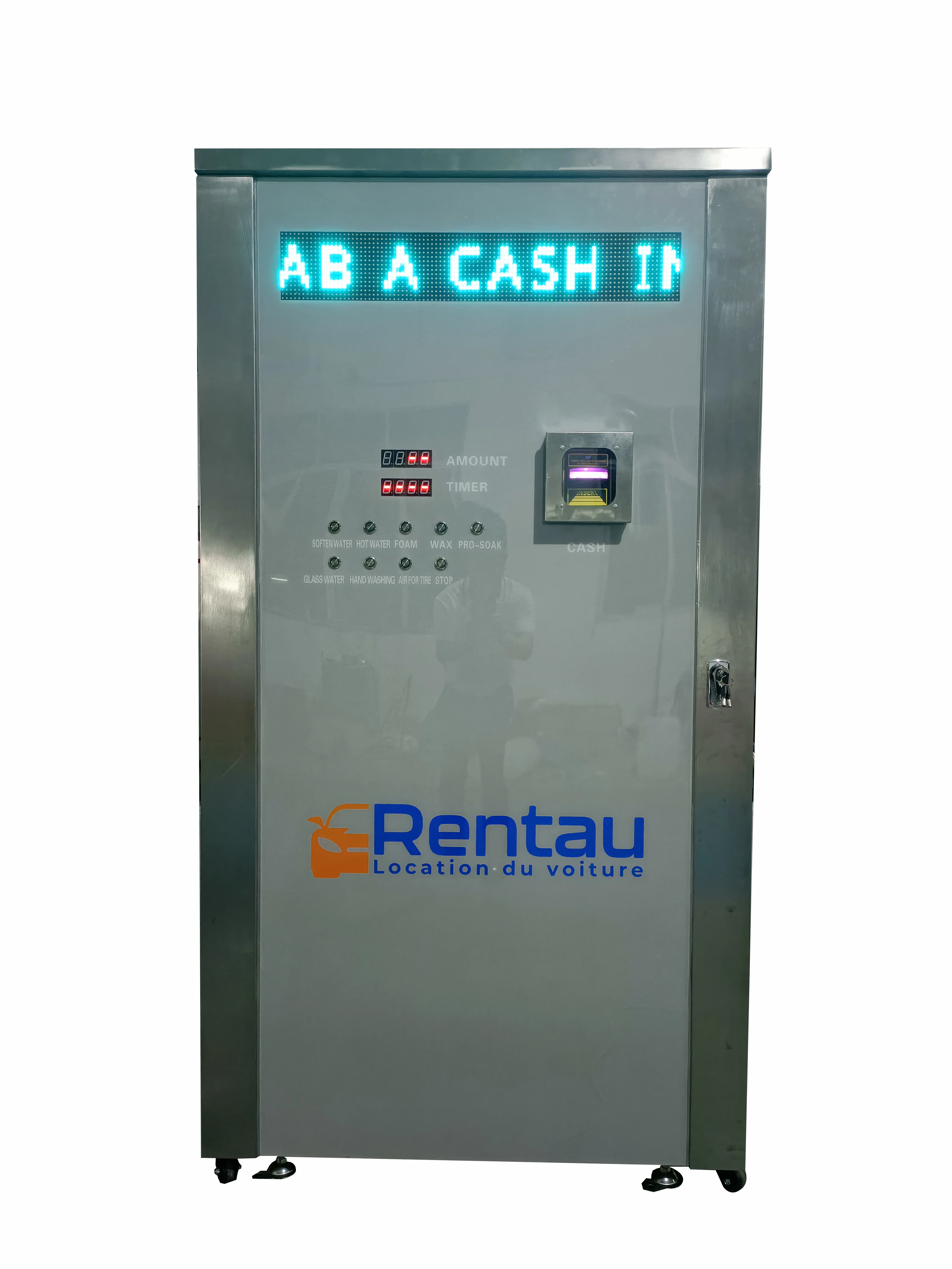 custom coin/card /banknote operated self wash car wash machine ...
