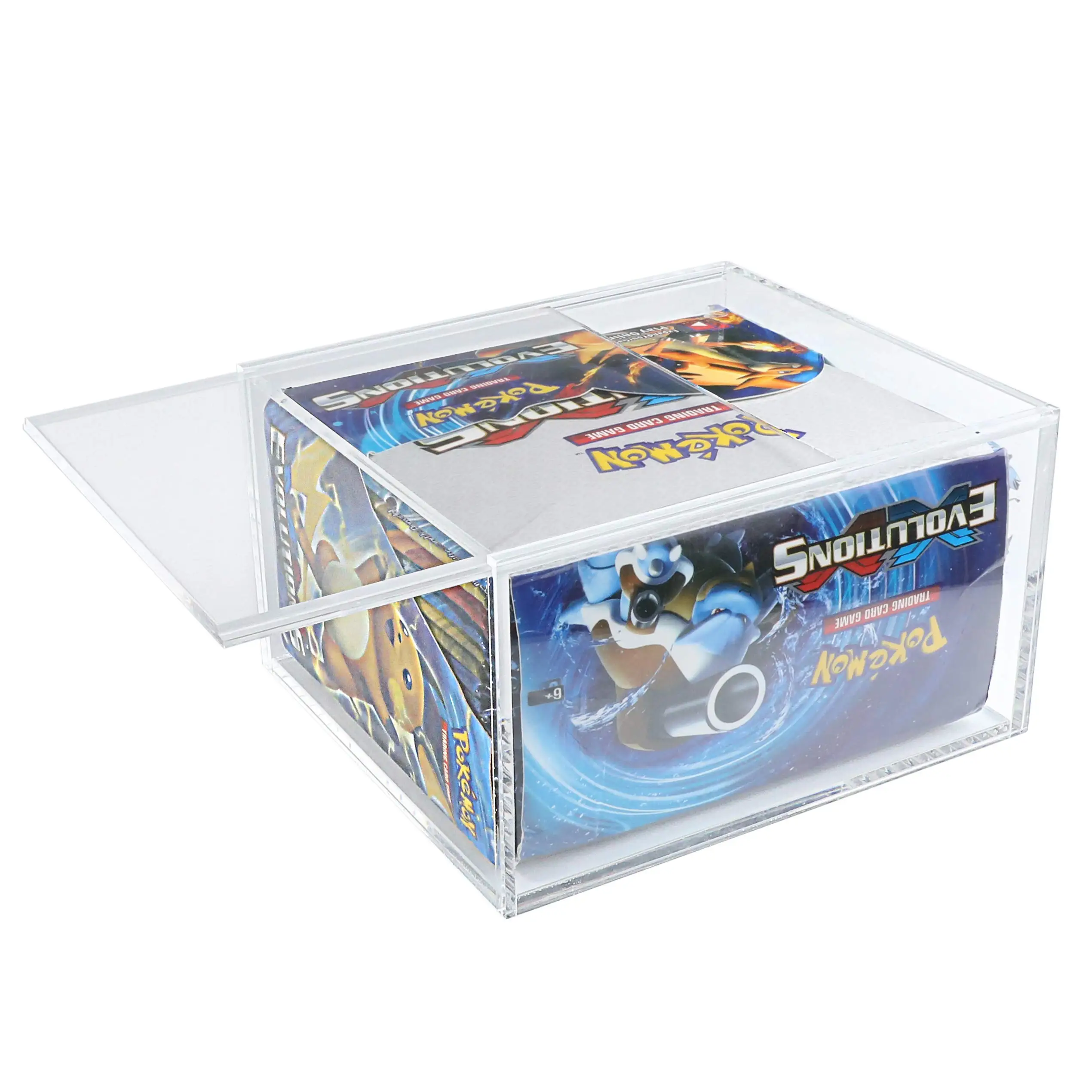 Clear Acrylic Display Box for Pokemon - Customizable Size