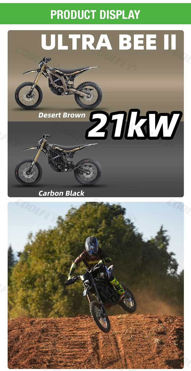 Factory price 2025 double spring surron ultra bee 12.5kw 18kw 21kw ...
