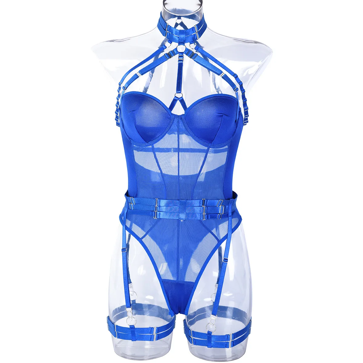 Hot See Through Mesh Lingerie For Womens Underwear Sexy One Piece