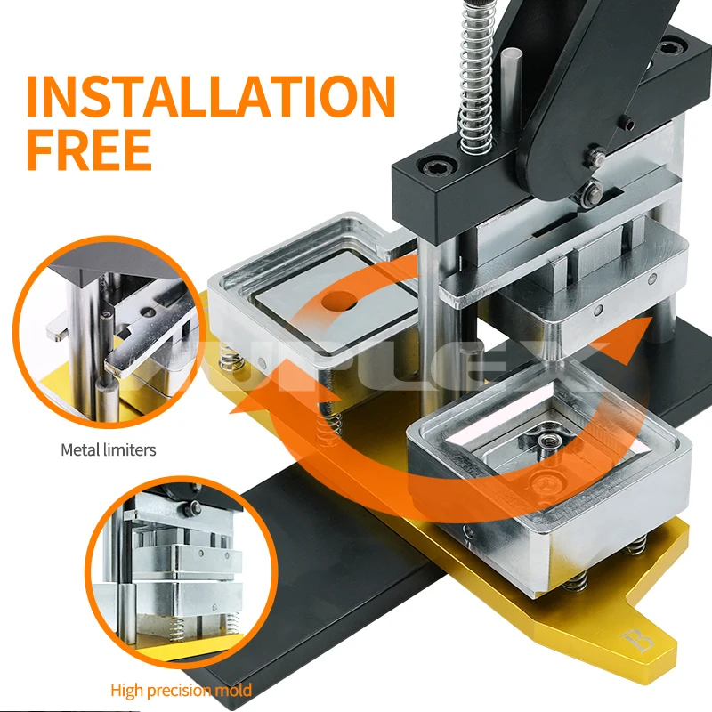 Fridge Magnet Printing Machine - Manual Badge Maker for DIY Crafts in ...