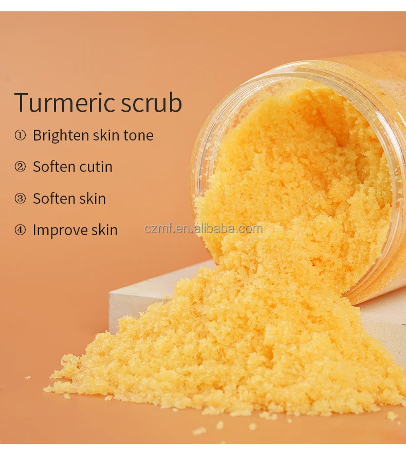 Private Label Organic Turmeric Skincare Brightening Exfoliating Smooth ...