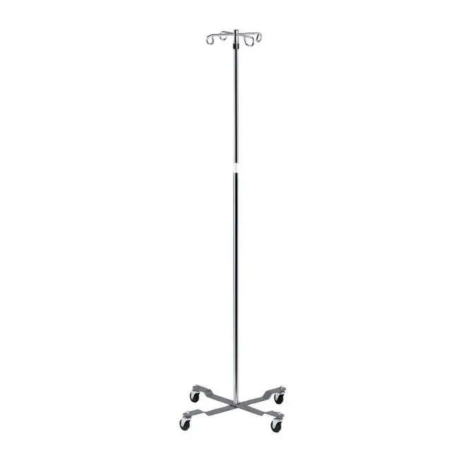 Hospital Medical Adjustable Mobile Infusion Stand Iv Pole Drip Stand ...