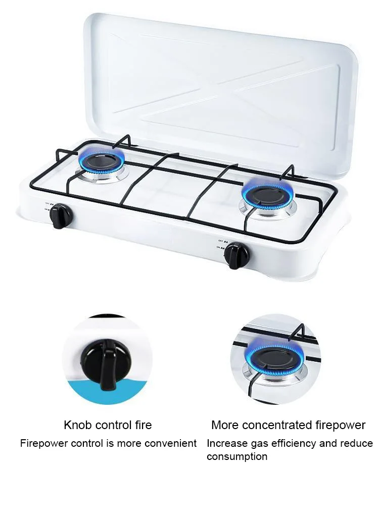 Double-stove European-style Gas Stove European-style Simple Stove Small ...