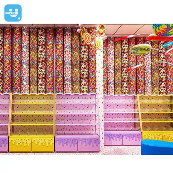 Custom Candy Shop Furniture Decorations Bespoke Sweets Store Interior ...