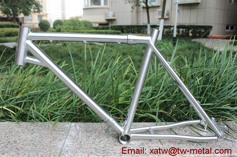 Titanium Mini Velo Bike Frame With Couplers Manufacturers, Factory ...