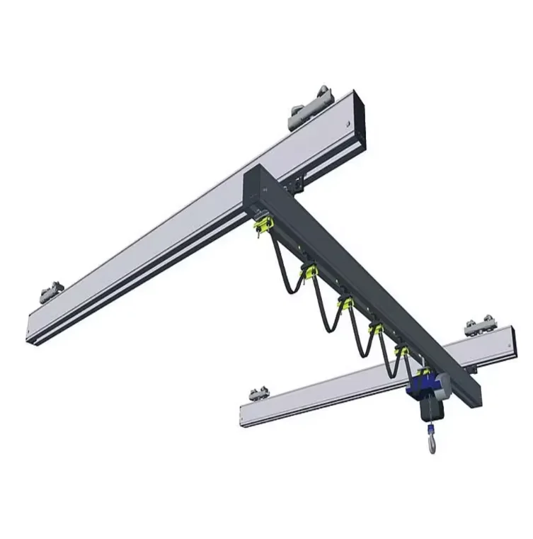 20 Ton Monorail Hoist Crane Aluminum Alloy Light Cranes Light Crane ...