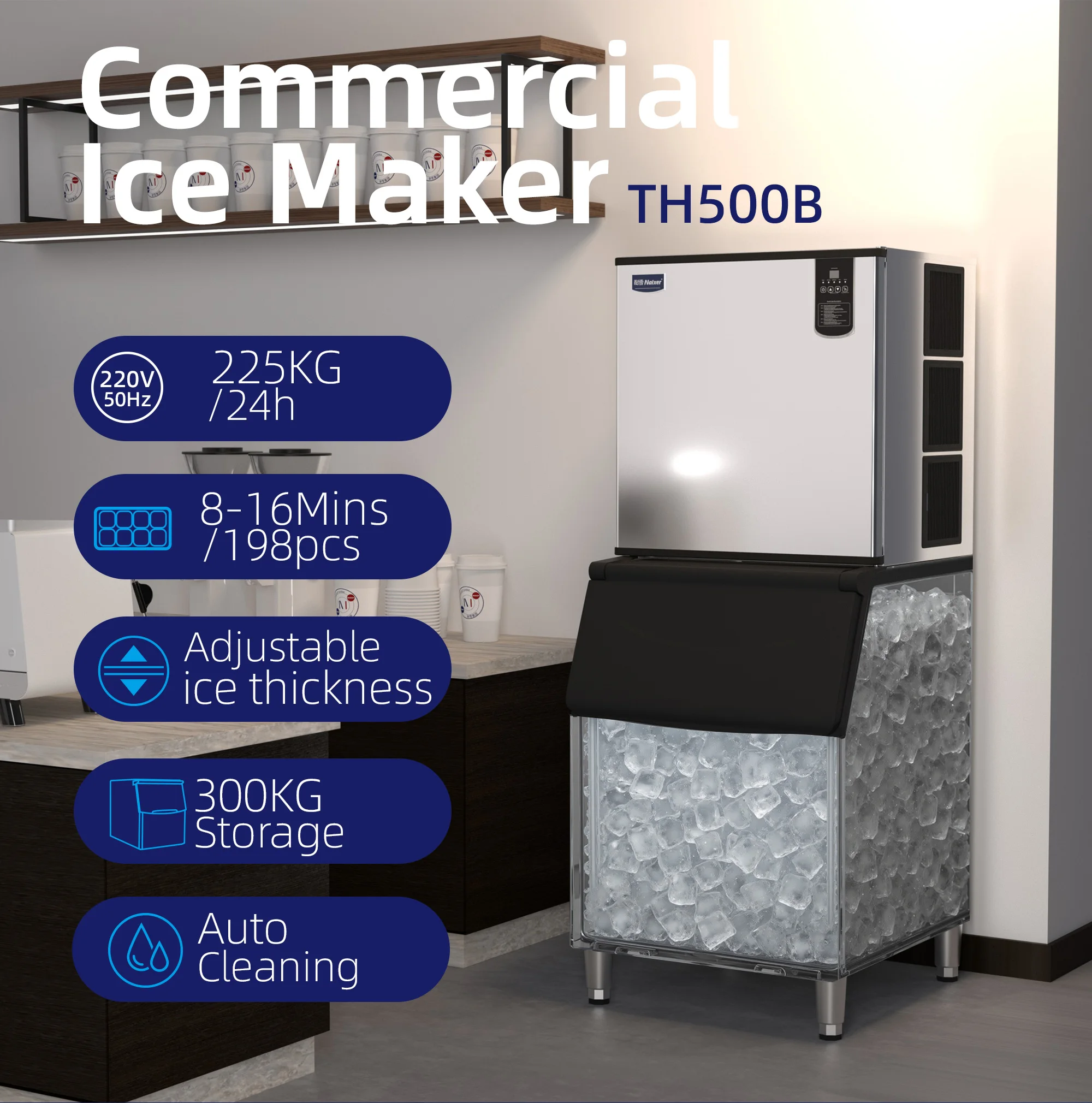 Half Moon Ice Maker - Efficient Ice Production Solutions