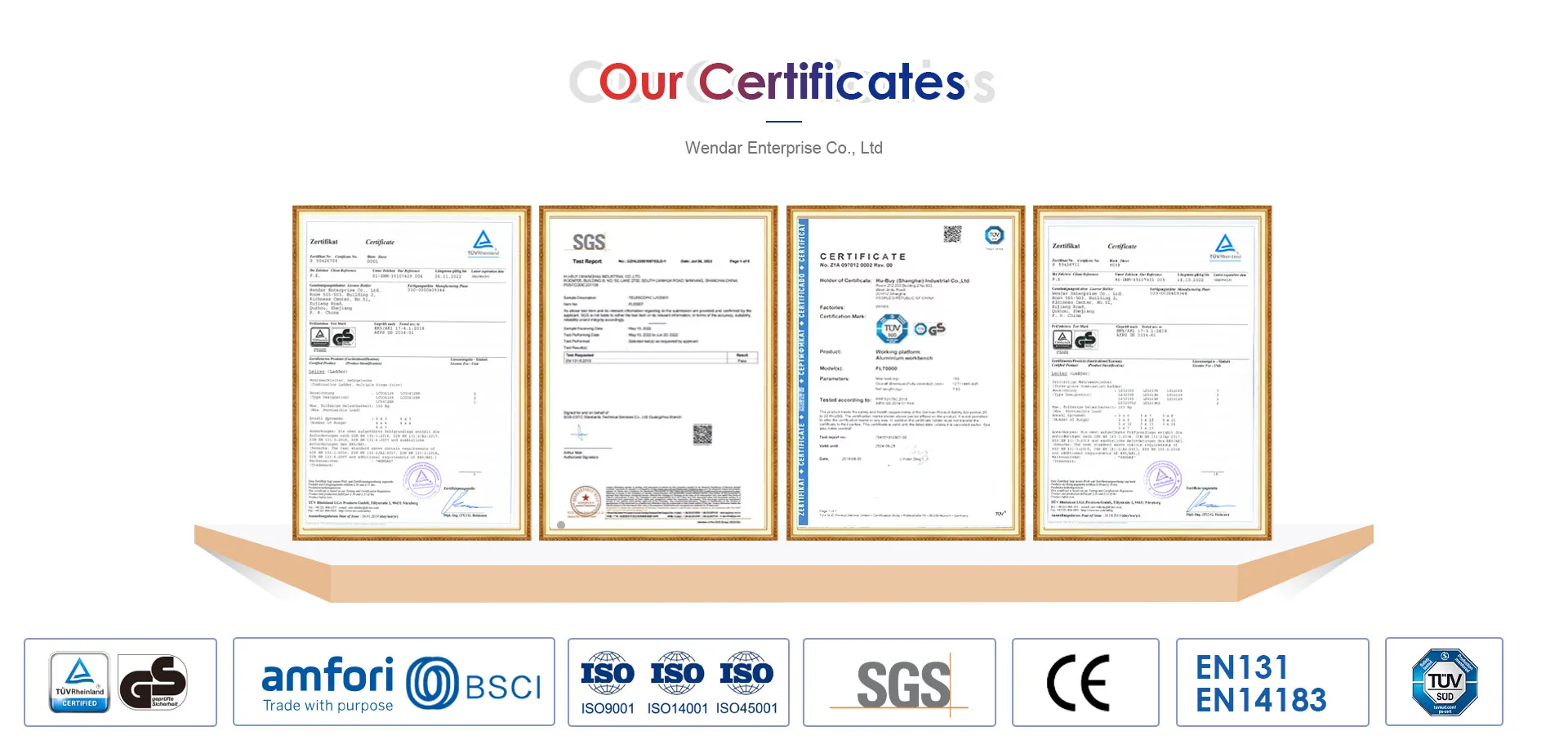 Company Overview - Wendar Enterprise Co., Ltd.