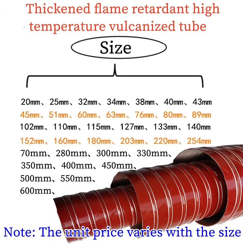 Industrial Flexible High Temperature Hose - Durable & Versatile
