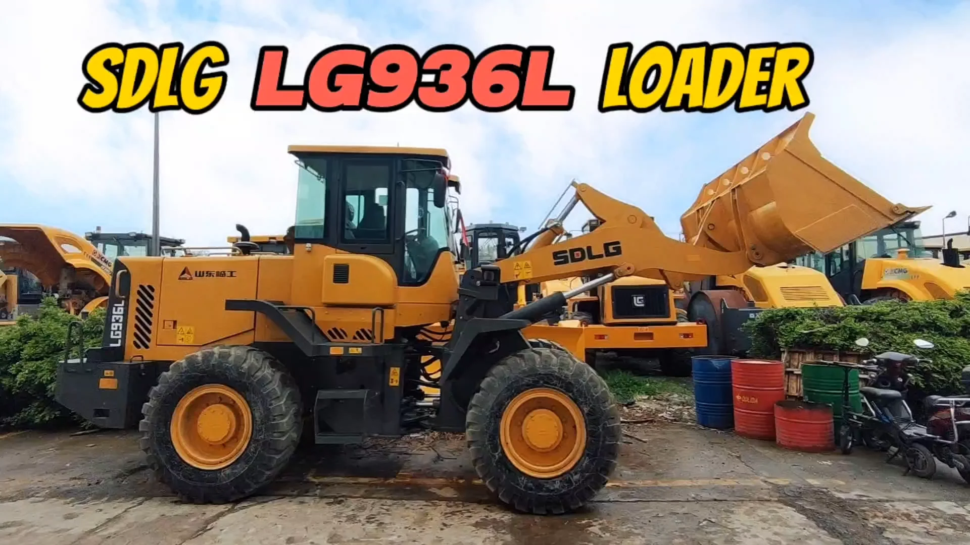 Original Sdlg Lg936l Wheel Loader 2023 Year Used Sdlg 933 936 Loader ...