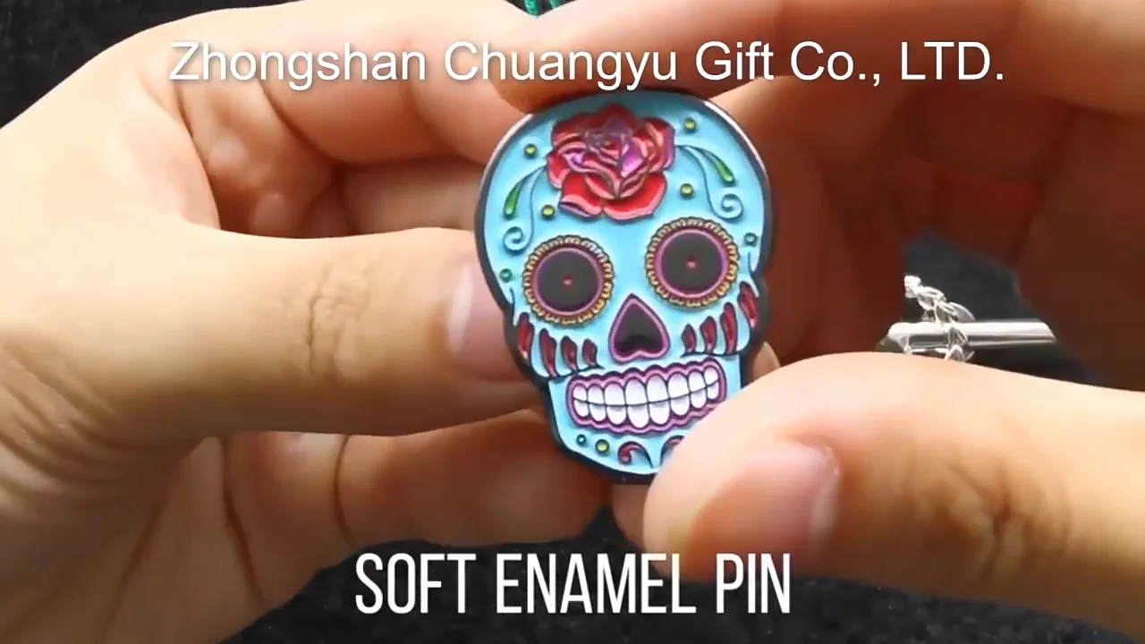 Western Custom Round Nickel Cross Ribbon Silver Souvenir Star Brooch ...