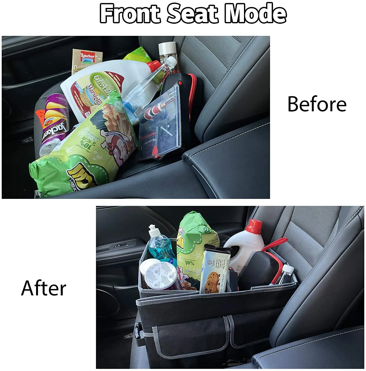 Heavy Duty Multi Pockets Expandable Cargo Storage Organizers Large ...