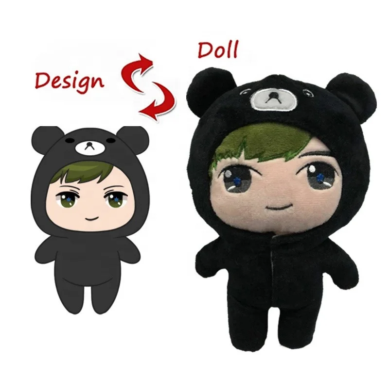 Professional High Quality Plushie Customized Mascot Company Logo Anime ...