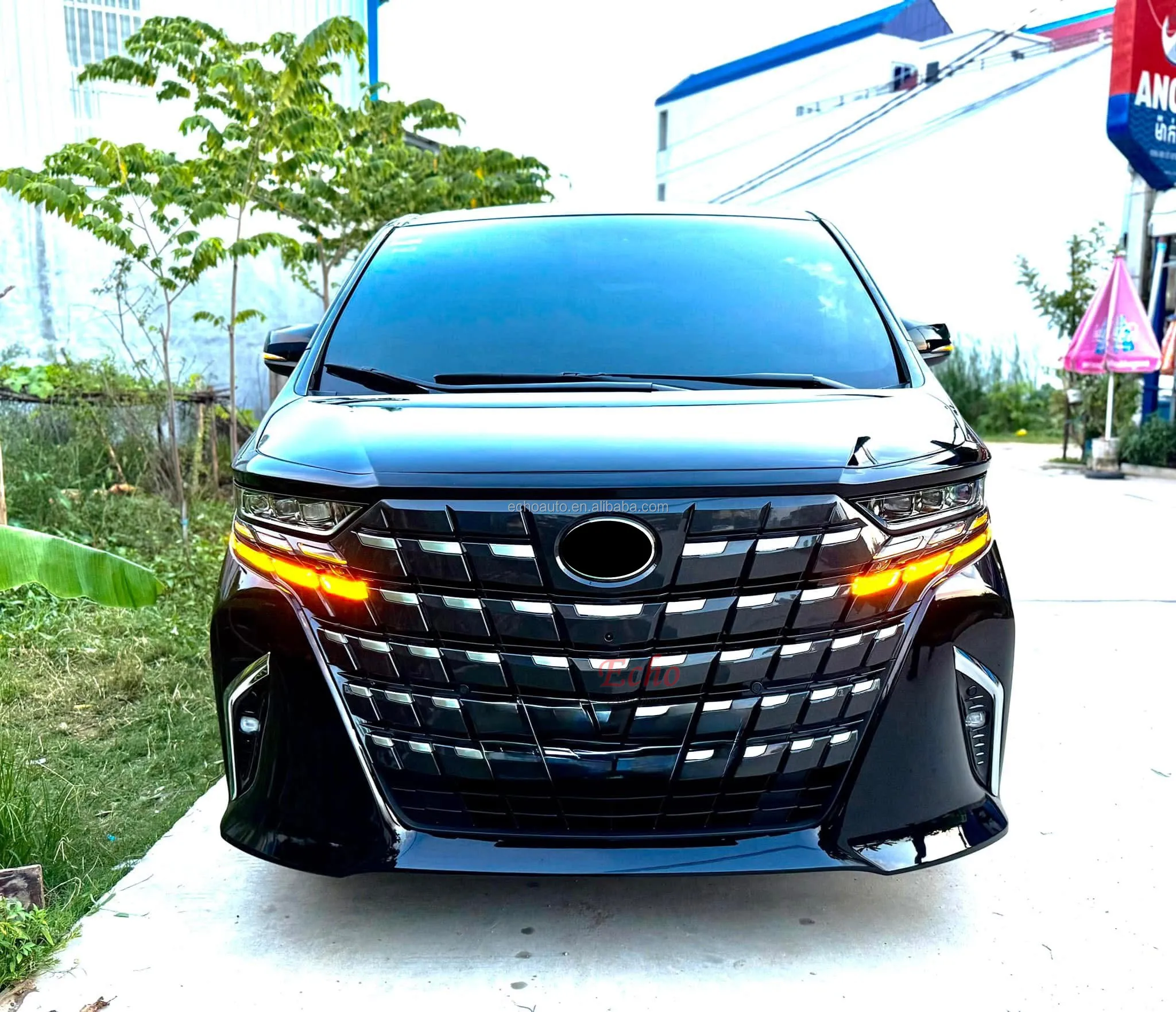 2024 AGH40 Body Kit for Toyota Alphard Vellfire Upgrade