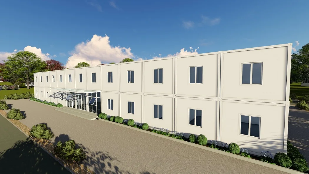 2 Storey Luxury Modular Tiny Container House Foldable Cheap Container ...