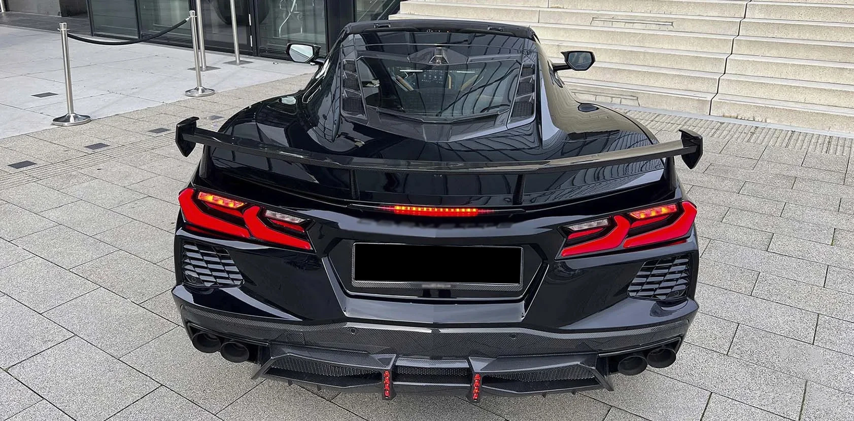 2022-2023 Body Kit For Corvette C8 New Modified Ld Carbon Fiber Kit ...