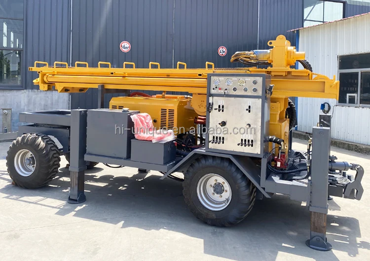 Unique 300m Water Well Drilling Rigs Uy300 Borehole Drilling Machines ...