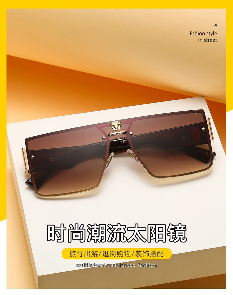 Vashap 58385 Oval Sunglasses 2023 New Custom Logo Shades Women Men ...