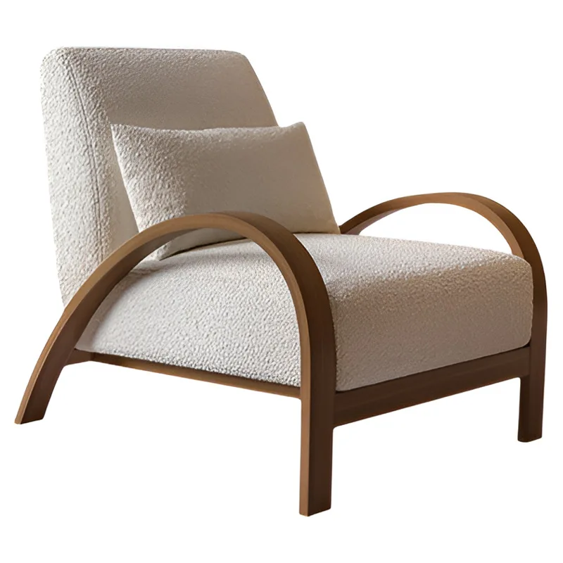 New Modern Simple Casual Single Chair Features Minimalist Lazy Design ...