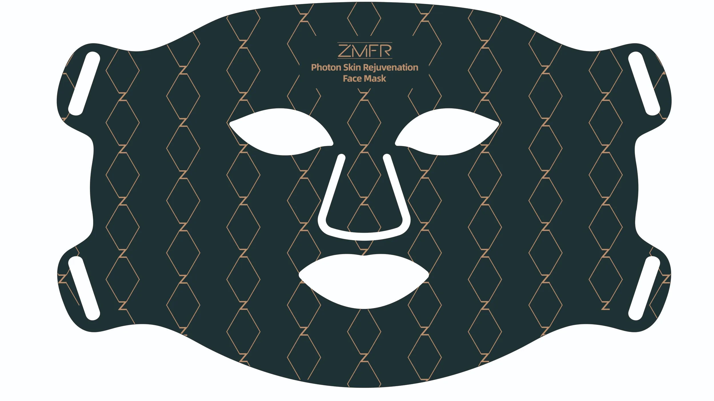 Silicon Soft Bendable Silicone Skin Care Led Facial Mask With Neck ...