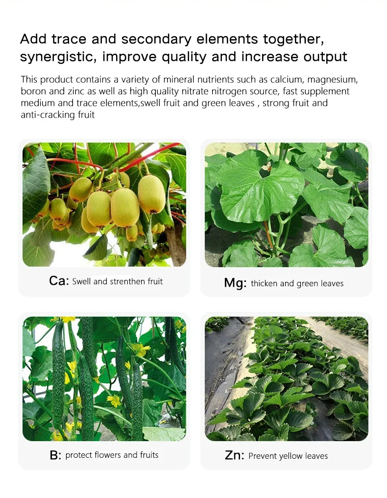 Wholesale Agriculture Products Of Fertilizer Chelated Ca+mg 14% B Zn ...