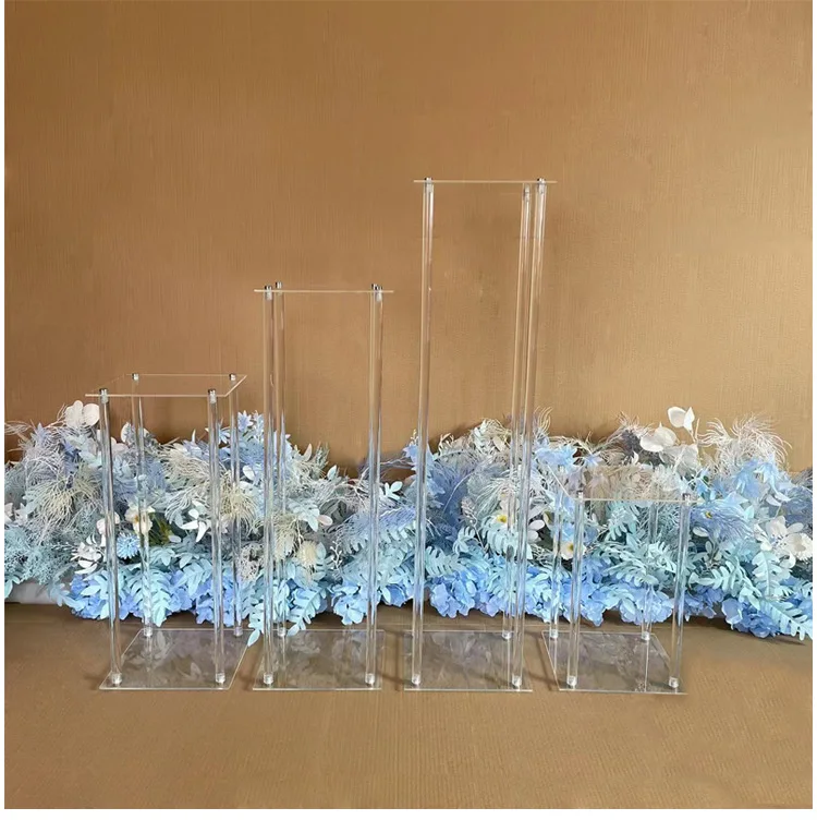 Clear Acrylic Wedding Centerpiece Acrylic Flower Stand Wedding ...