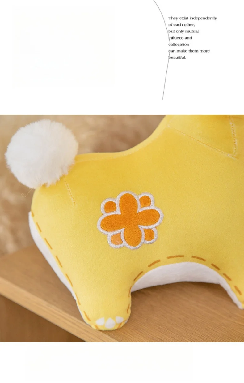 35cm Genshin Impact Peripherals Laurel Rabbit Doll Liyue Yaoyao Doll ...