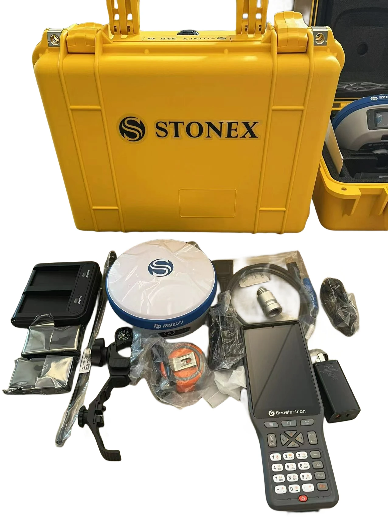 Stonex S9II GNSS RTK Rover - 800 Channels & IMU for Land Survey