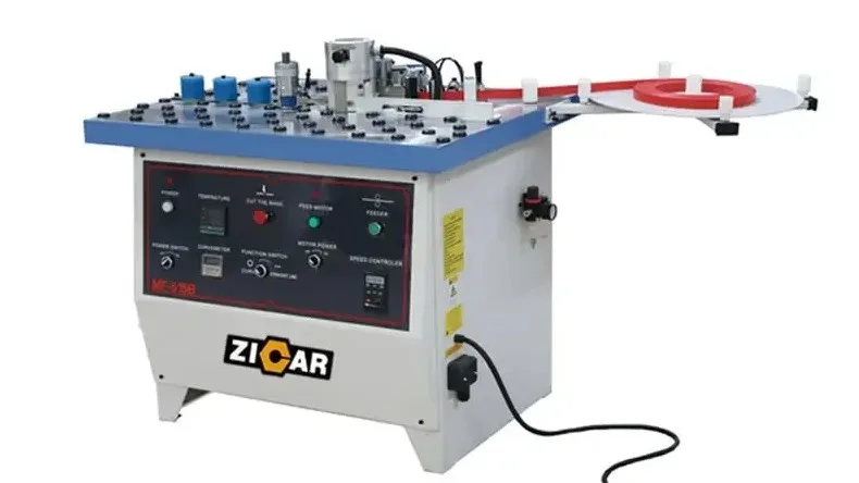 Zicar Manual Pvc Edge Bander Machine For 45 Degree Mf515a Standard Duty ...
