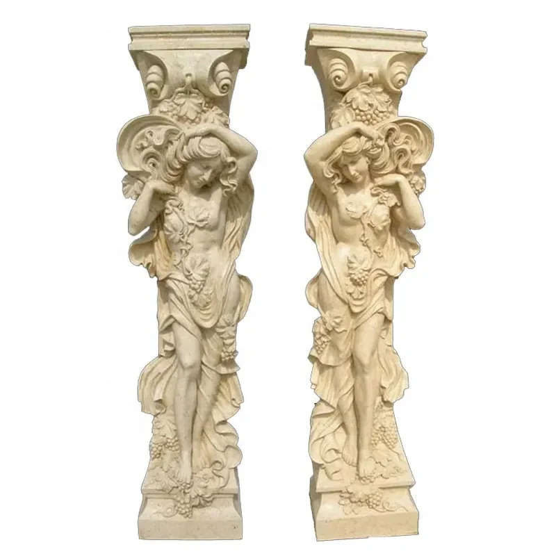 Factory Direct Sale Homes Or Wedding Stone Handcraft Carved Banruo ...