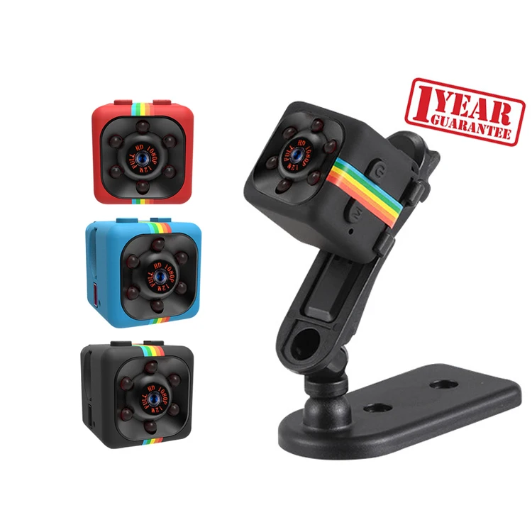 Factory Price 1080p Hd Super Small Tiny Camera Sq11 Mini Camera Ir ...