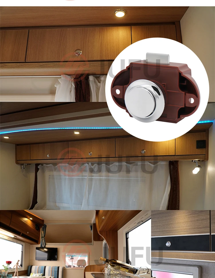 Secure Your RV with JUFU Cabinet Drawer Push Locks