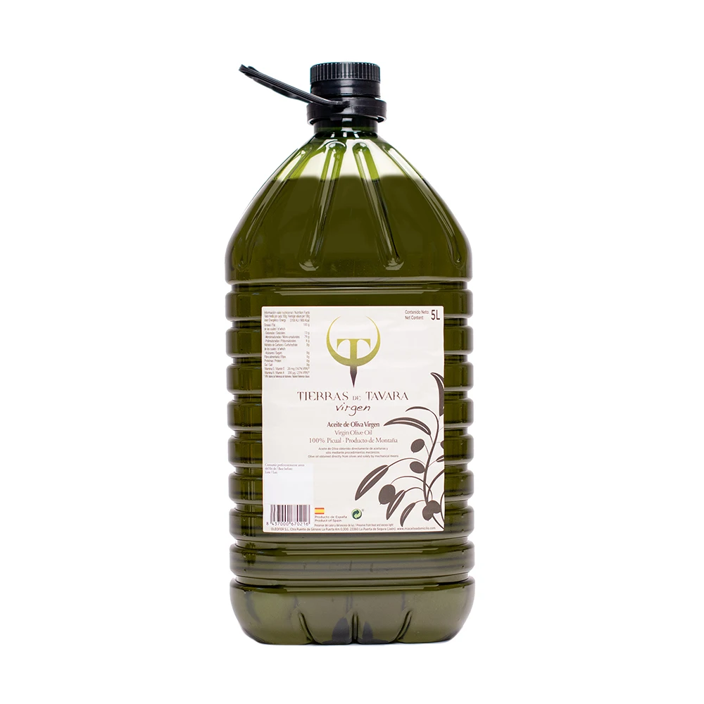 High Quality 5 Liters Organic Virgin Olive Oil Mild and Balanced Flavor ...