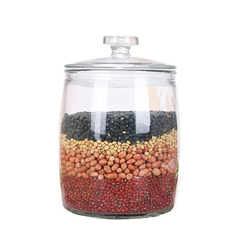Eco-friendly Large 1 Gallon Glass Container Wide Mouth 7.5 L 10l Big ...