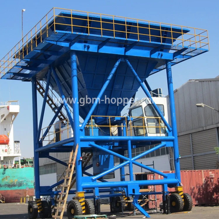 Bulk Material Unloading Hopper | Carbon Steel, 1-Year Warranty, Ideal ...